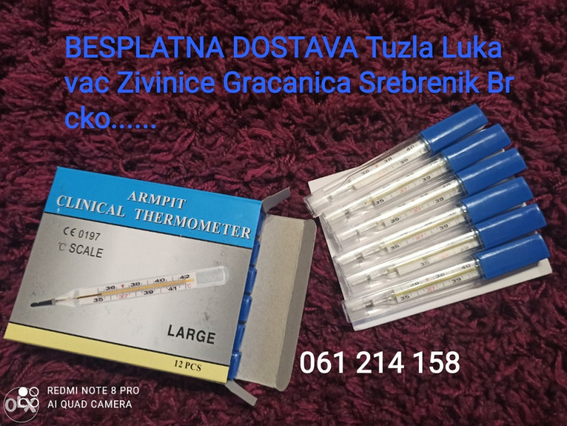 Zivin toplomjer(DEBELI) toplomjer sa zivom - Termometri - OLX.ba