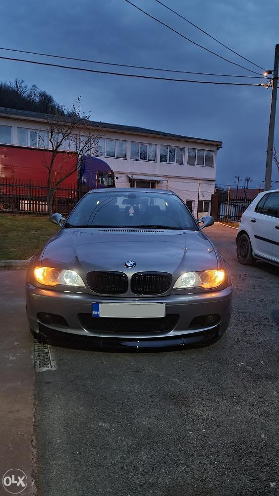BMW e46 lip za prednji m mteknik branik ofarban GG - Branici/Karambolke ...