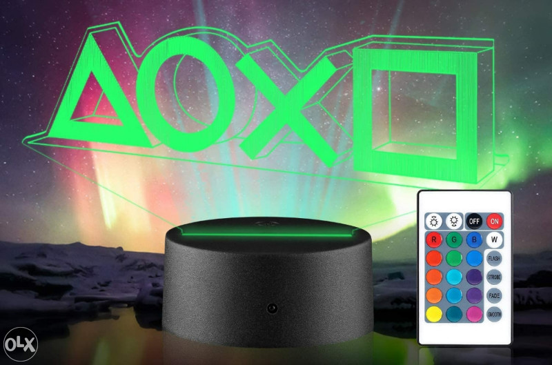 PS4 LED Icons Light - Dekorativna Lampa - Stolne lampe - OLX.ba