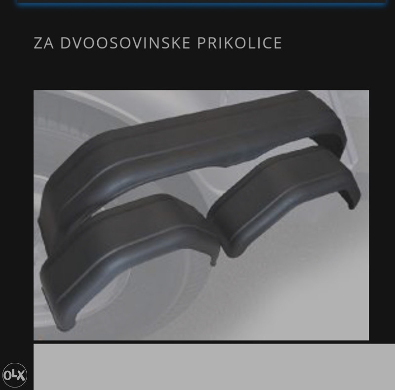 Blatobran za auto prikolica tandem prikolicu - Za prikolice - OLX.ba