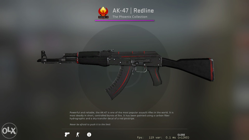 AK-47 Redline CS:GO csgo skin skinovi - Ostalo - OLX.ba