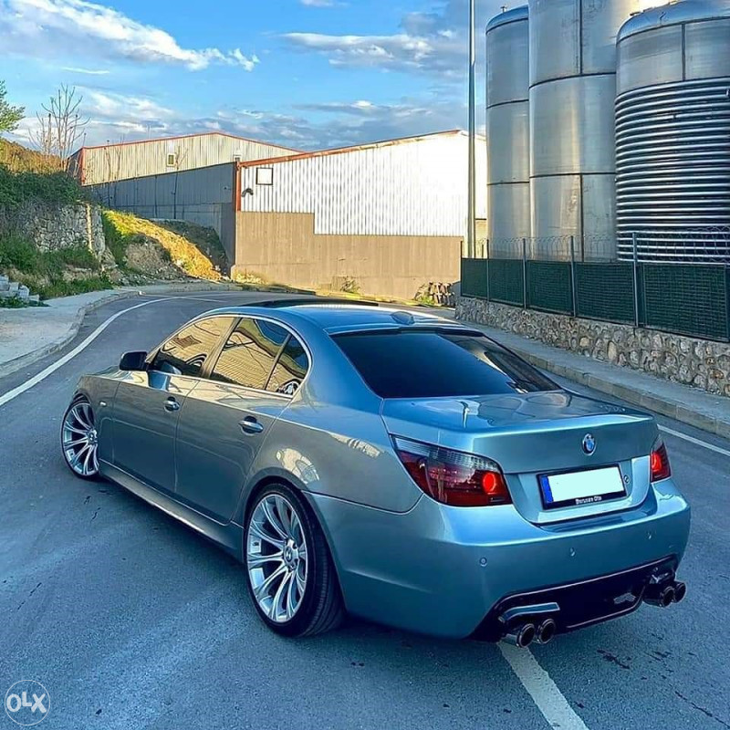 BMW e60 zadnji m5 style difuzor za m teknik branik GG - Branici ...