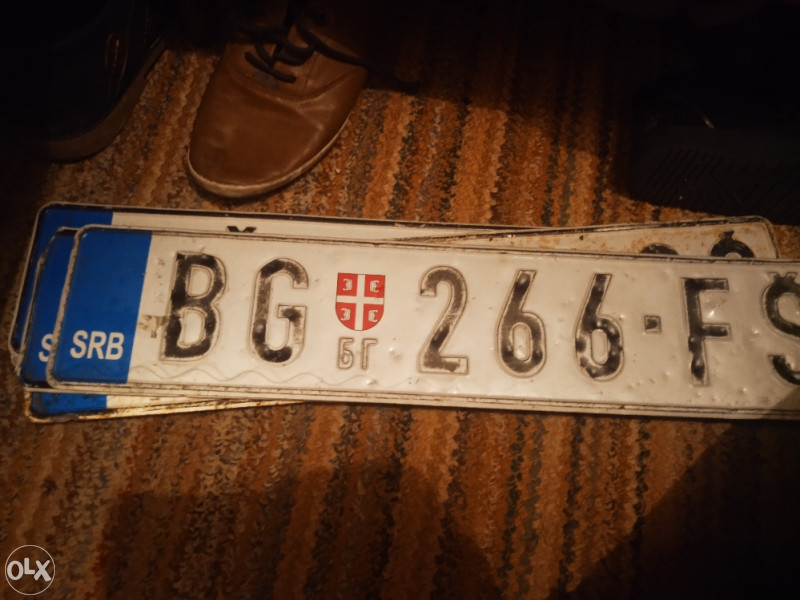 Tablica stara - Tablice za vozila - OLX.ba