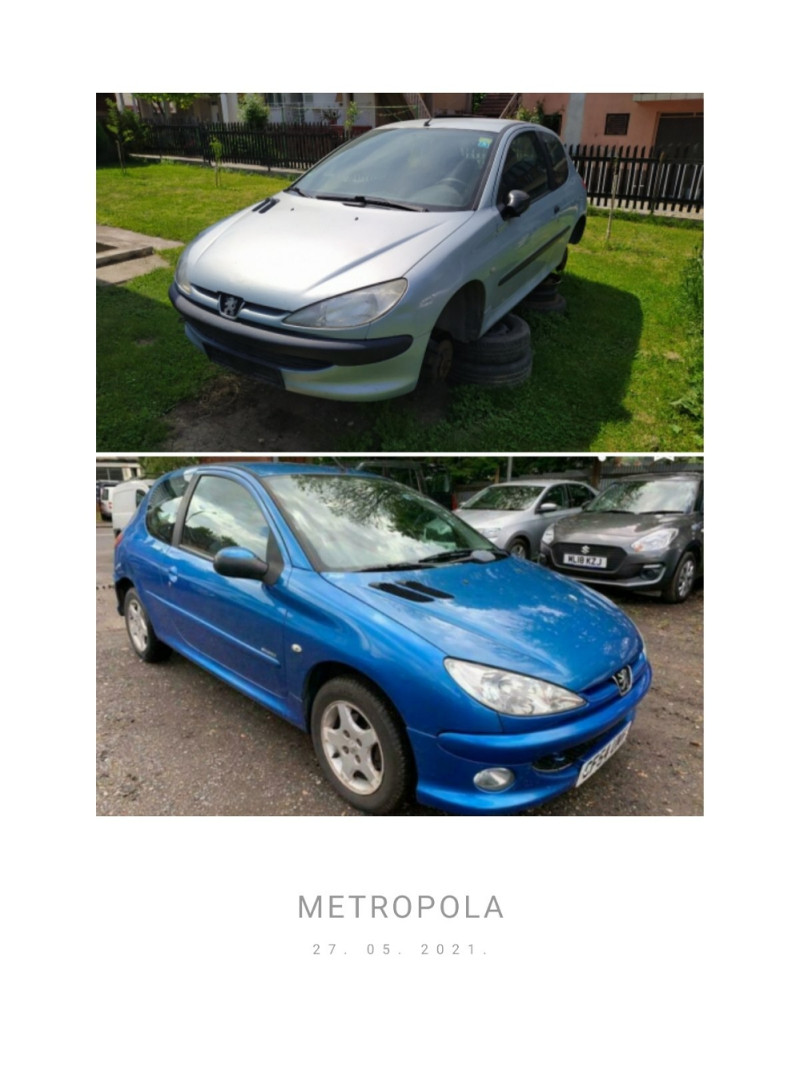 Peugeot pezo 206 1.1 benzin dijelovi djelovi - Automobili u dijelovima - OLX.ba