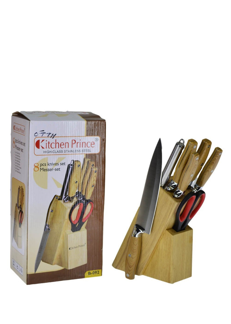 Kitchen Prince - Set Nozeva 8kom - Stalak - Kašike, viljuške i noževi ...