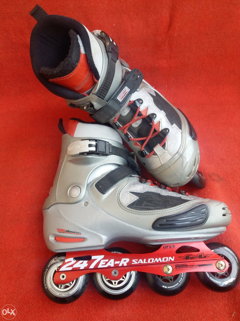 ROLE ROSLE ROLERI SALOMON 45-46 silikonski t. - Roleri - OLX.ba