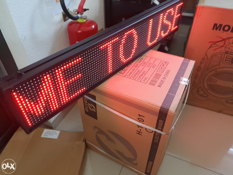 LED REKLAMA CRVENA SLIVA 1MX0.2 reklame - Reklame i dekoracije - OLX.ba