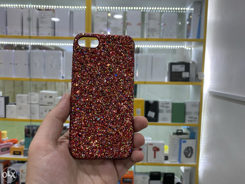 Bling maska iPhone 7 / 8 / SE 2020 red - Maske/Oklopi - OLX.ba