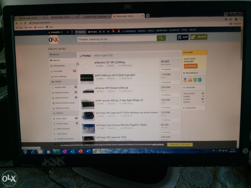 Monitor 22" Razni - Monitori - OLX.ba