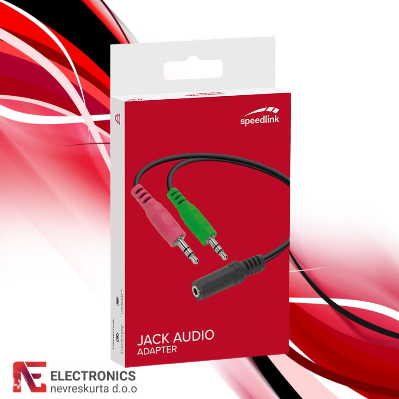 SPEEDLINK JACK AUDIO ADAPTER ZA SLUSALICE - Adapteri - OLX.ba