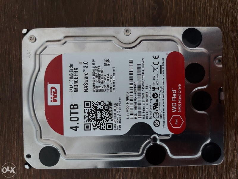WD Red HDD 3,5 inča/4T - Hard diskovi (HDD) - OLX.ba