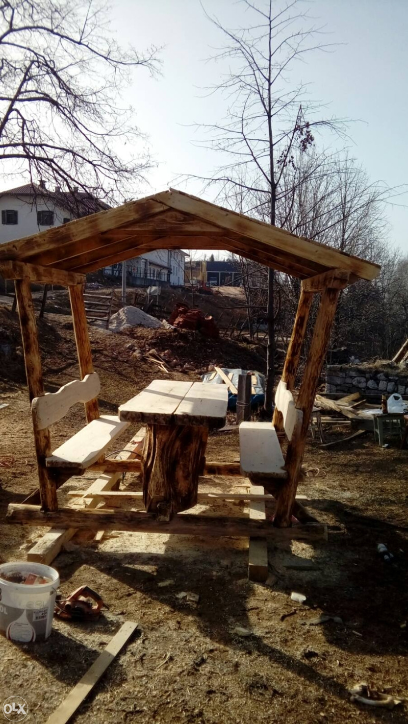 Drveni šadrvani - Vrtni namještaj - OLX.ba