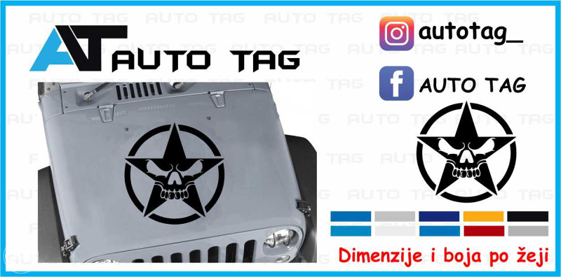 Stikeri i auto naljepnice/naljepnica za dzip JEEP - Naljepnice/Stikeri ...