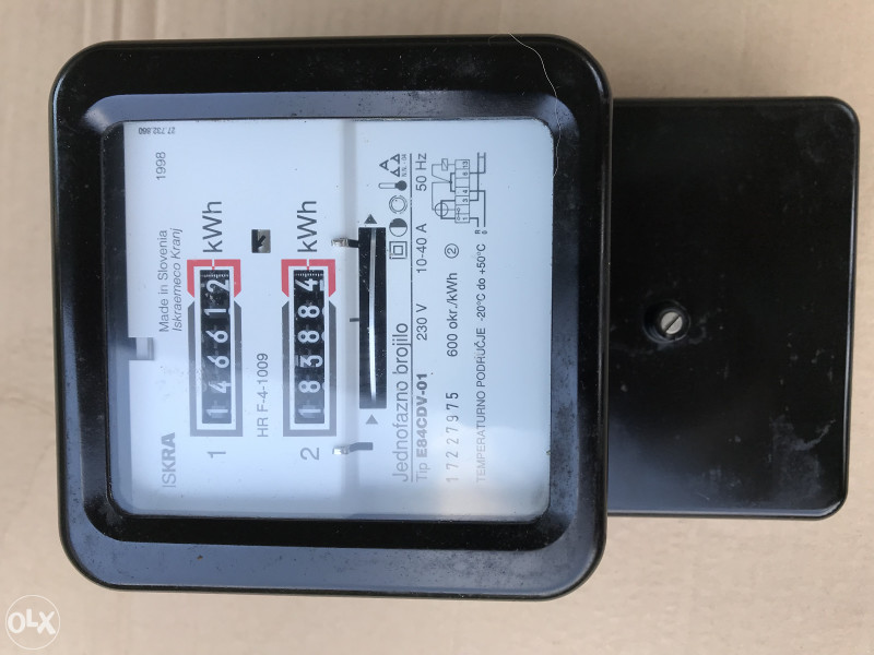 Elektricno brojilo/sat Iskra - Brojila - OLX.ba