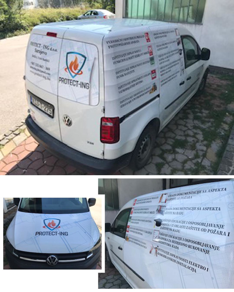 Brendiranje Vozila Auto Folije Reklame za Auta - Grafički dizajn - OLX.ba