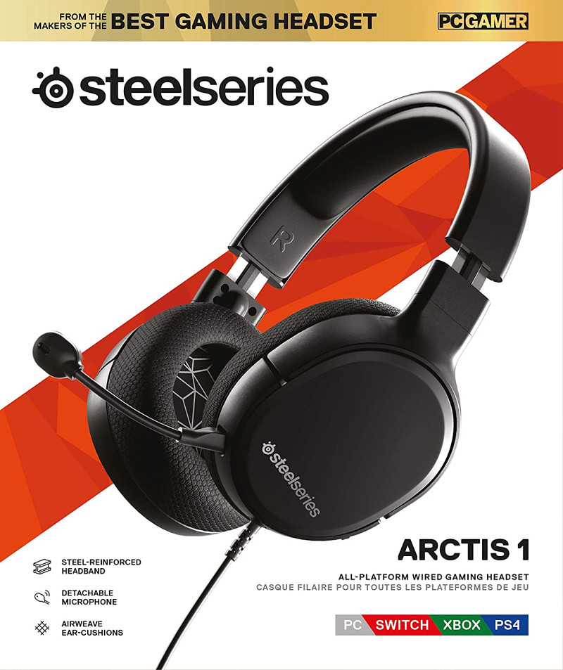 SteelSeries Arctis 1 Gaming Slusalice PC PS4 Xbox PS5 - PC slušalice ...
