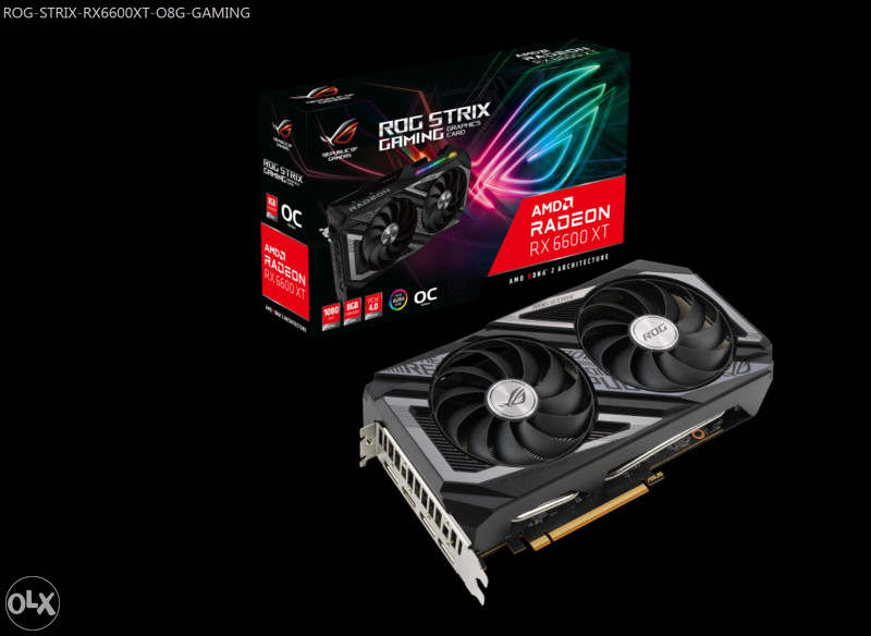 Asus ROG Rx 6600 XT Strix OC Gaming 8GB DDR6 Dx12 - Grafičke kartice ...