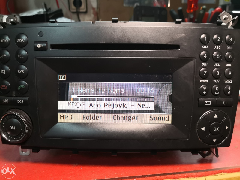 Mercedes Benz Cd Mp3 player - CD/DVD/MC/Radio player za automobile - OLX.ba