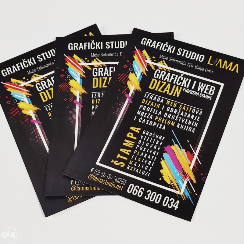 Grafički i web dizajn - logo i logotip - štampa - Grafički dizajn - OLX.ba
