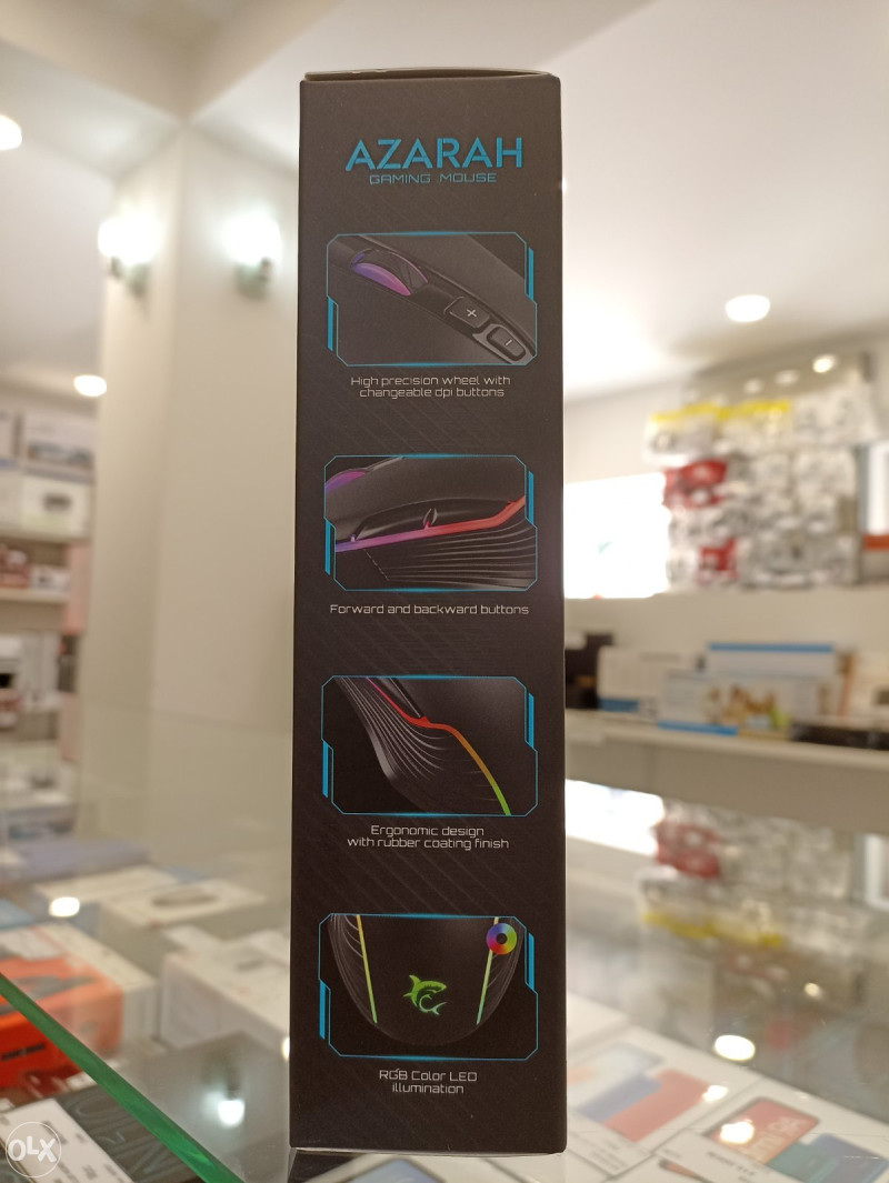 WhiteShark Mis Azarah Gaming - Miševi - OLX.ba