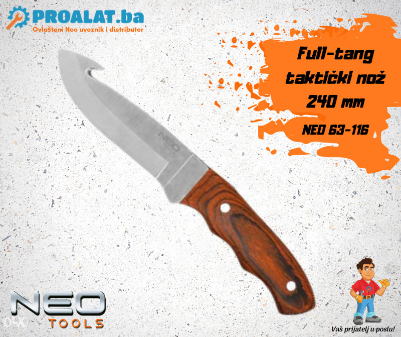 NEO Full-tang taktički nož 240 mm 63-116 - Lovački noževi - OLX.ba