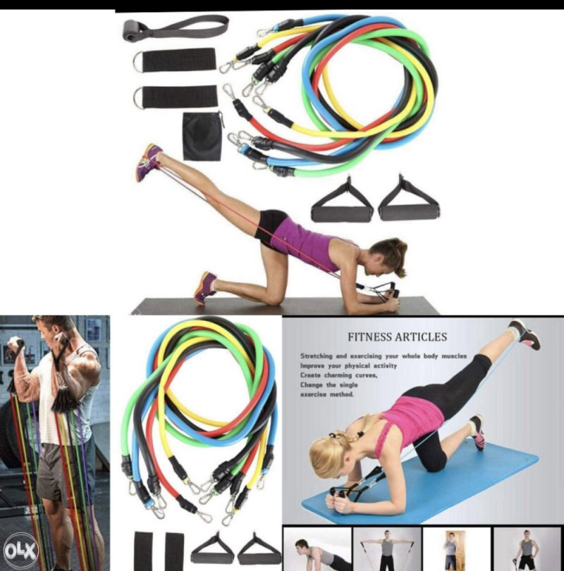 Band traka za vjezbanje guma rastezljiva za misice - Pilates trake i ... Band traka za vjezbanje guma rastezljiva za misice - Pilates trake i ...