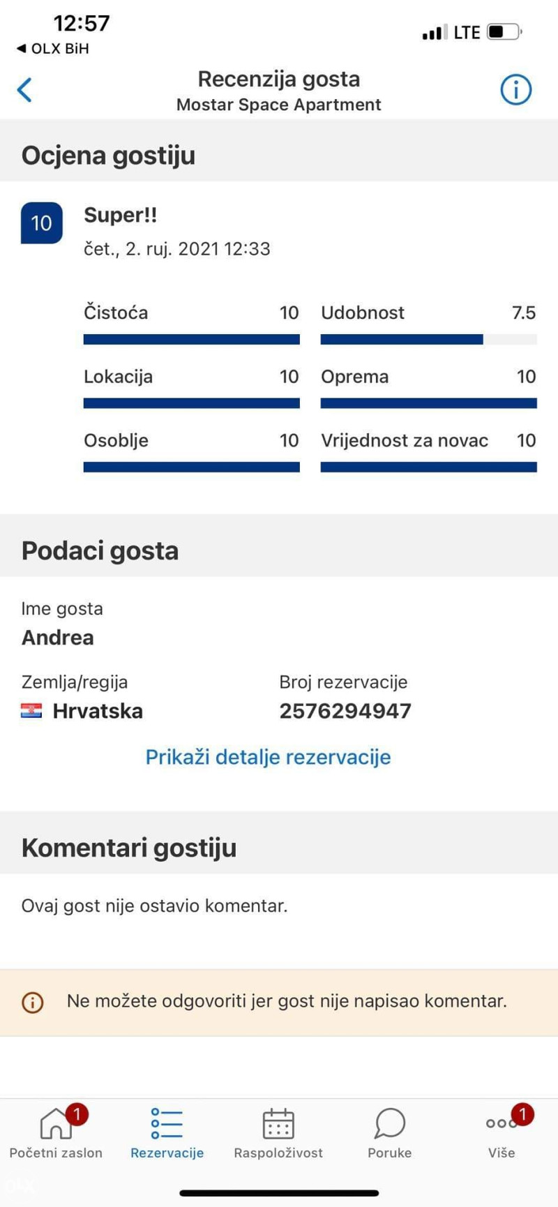Stan na dan Mostar (Student City-cijena je za 2 osobe). - Stanovi - OLX.ba