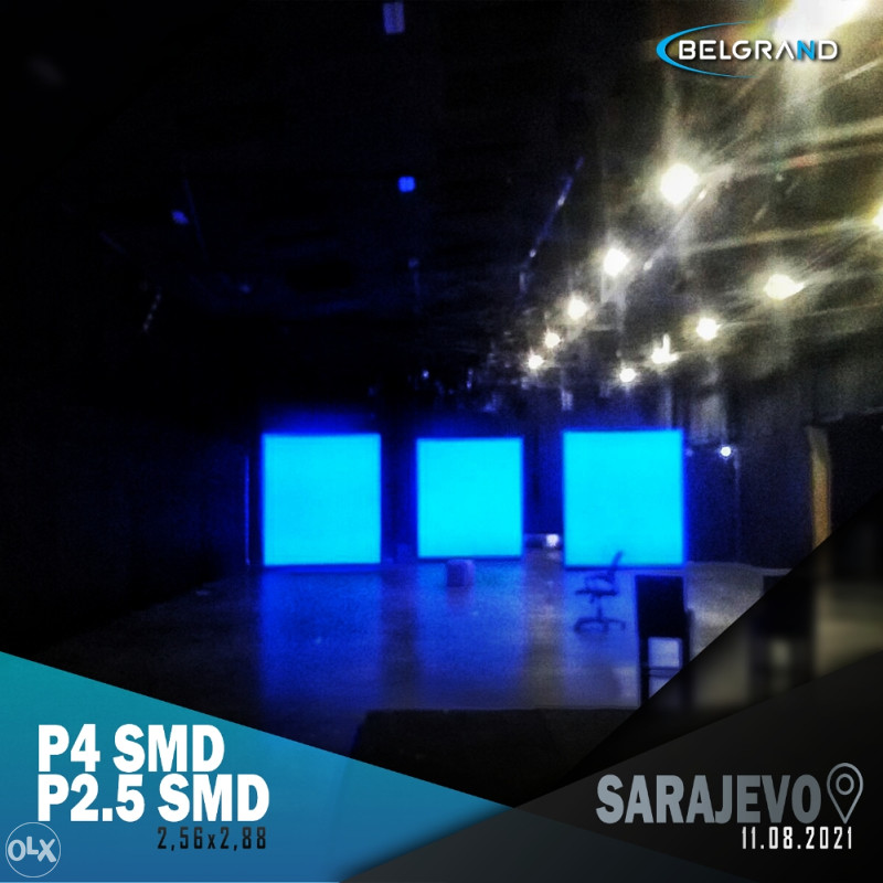 BELGRAND P2.5 SMD LED REKLAMA DISPLEJ - Reklame i dekoracije - OLX.ba