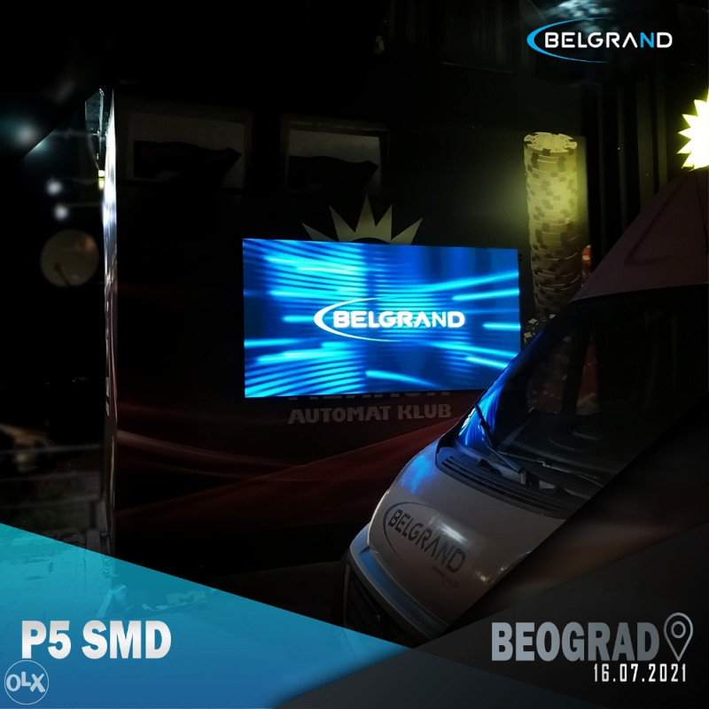 BELGRAND P5 SMD LED REKLAMA DISPLEJ BILBORD - Ostalo - OLX.ba