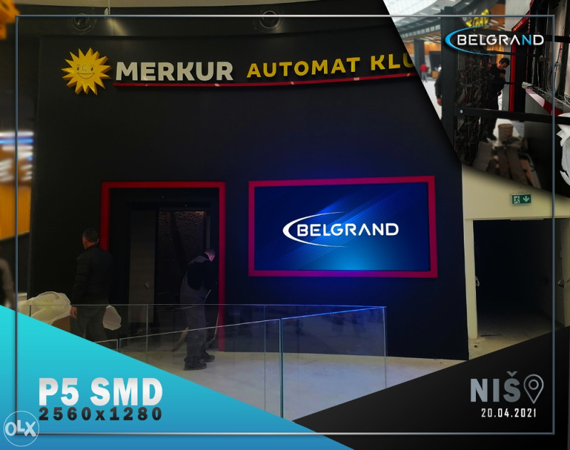 BELGRAND P5 SMD LED REKLAMA DISPLEJ BILBORD - Ostalo - OLX.ba