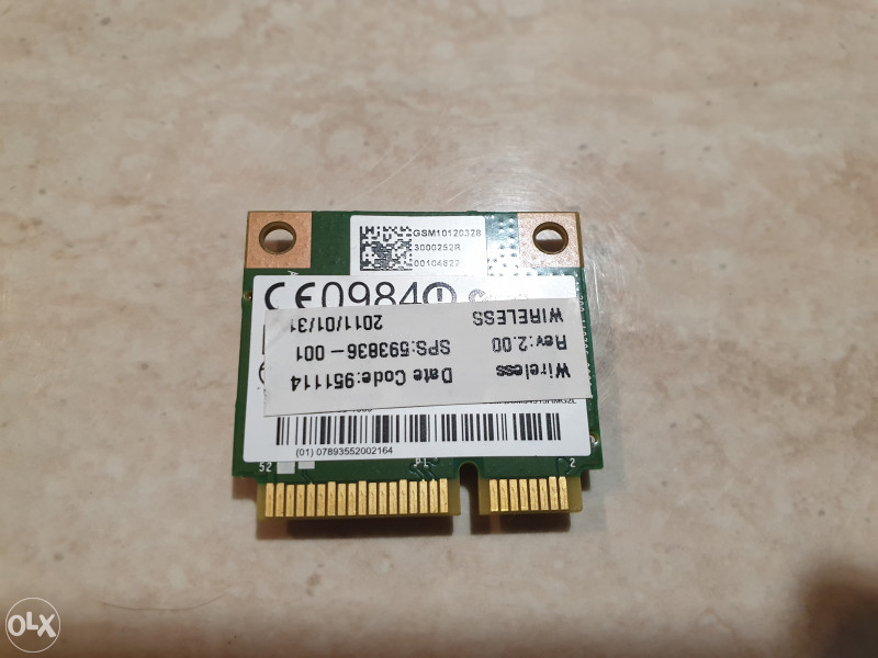 Wifi wireles kartica N12075 za laptop HP ProBook 6450B - Mrežne kartice (Wi-Fi i LAN) - OLX.ba