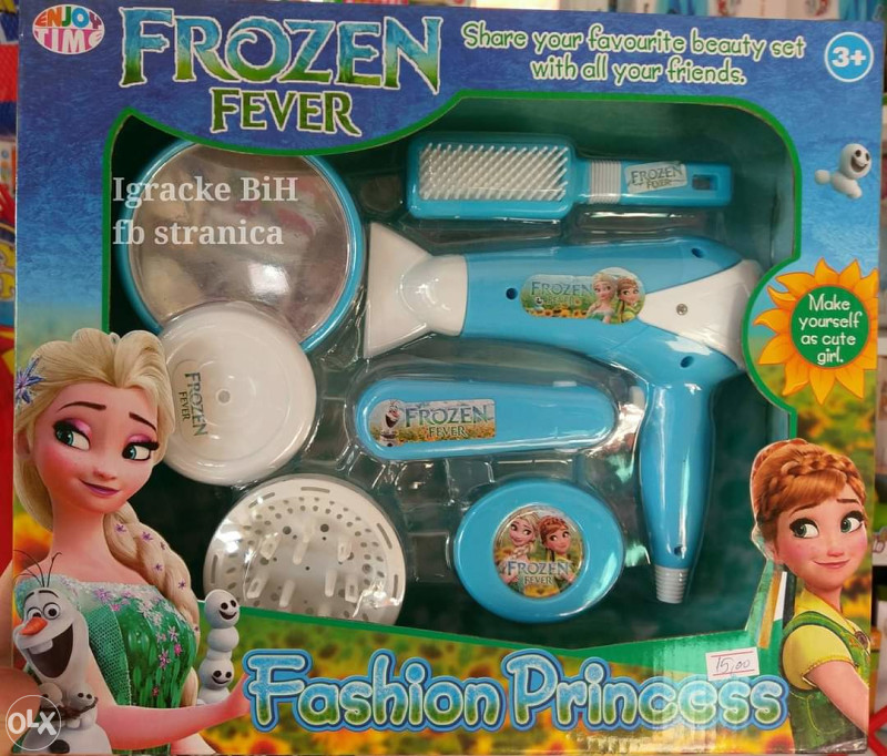 Fen set za djecu djeciji FROZEN cetka cesalj - Za djevojčice - OLX.ba