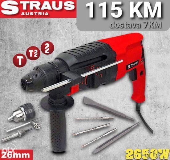 Udarna busilica STRAUS PRO 2650W - Bušilice - OLX.ba