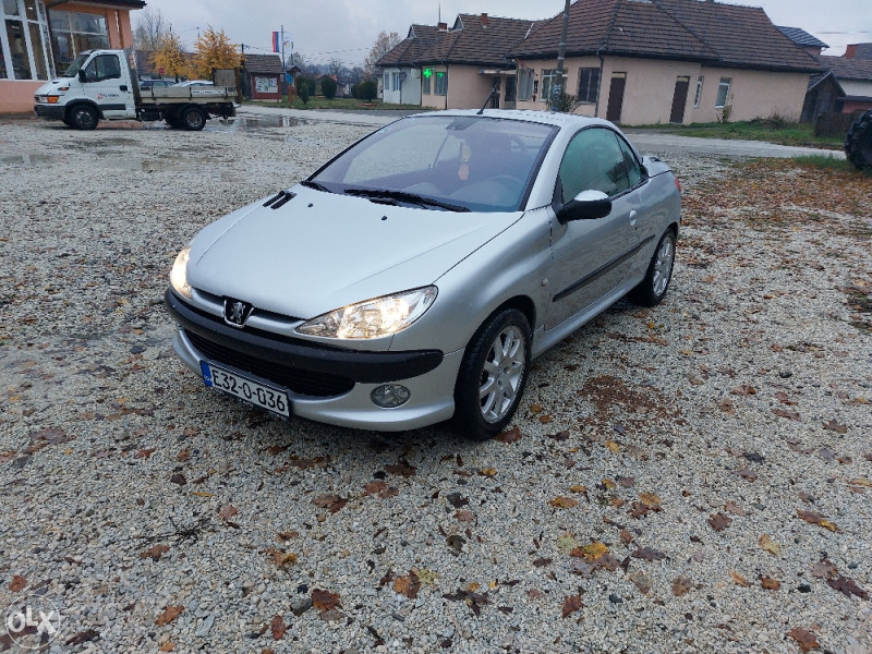 Peugeot pezo 206 cc kabriolet cabrio moze zamjena - Automobili - OLX.ba