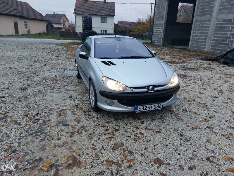 Peugeot pezo 206 cc kabriolet cabrio moze zamjena - Automobili - OLX.ba
