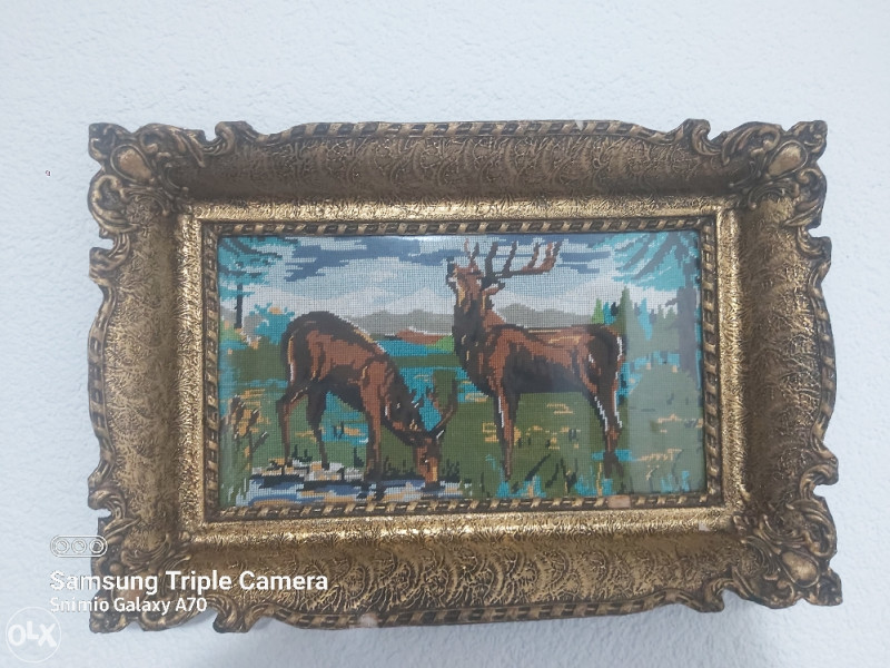 Stari Goblen- Jeleni - Slike i gobleni - OLX.ba