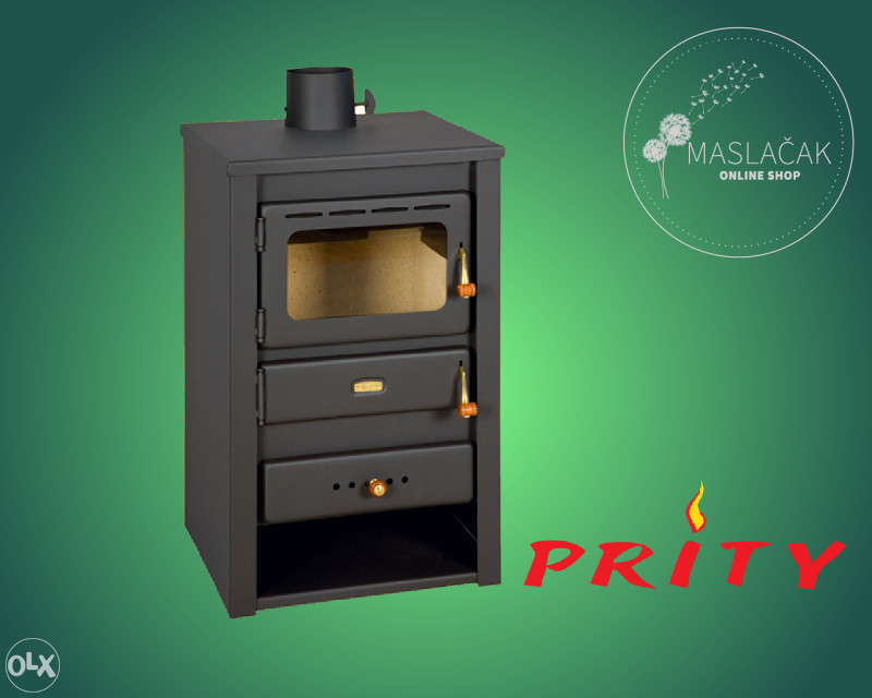 Kamin prity, peć na čvrsto gorivo, 10 kW - Kamini - OLX.ba