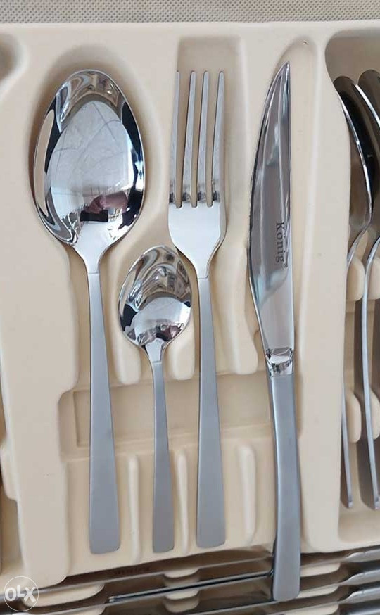 Escajg za 12 osoba 72 dijela Konig Austrija - Kašike, viljuške i noževi ...