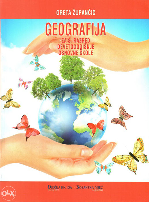 Knjiga: Geografija 8 za osmi razred devetogodišnje osnovne škole, pisac ...