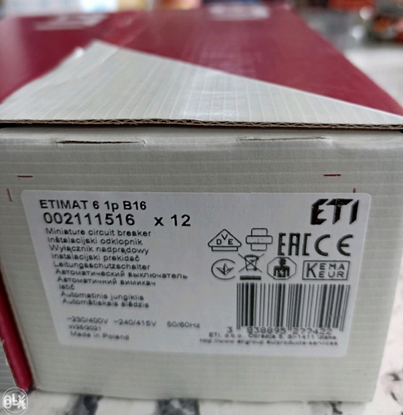 Osiguraci Eti - Električni osigurači - OLX.ba