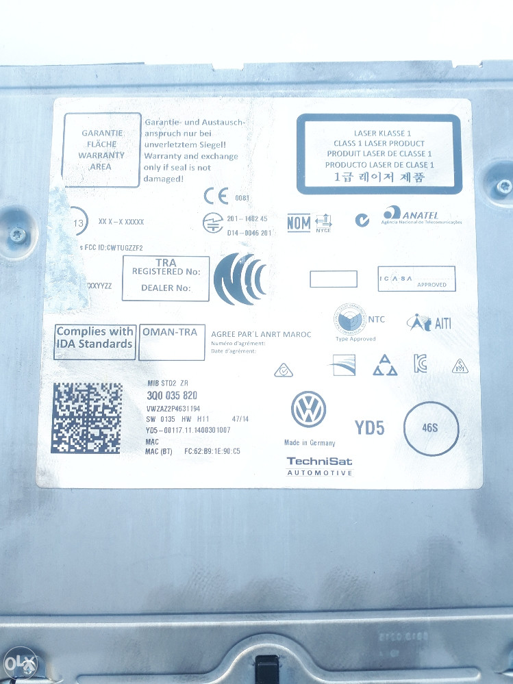 Cd sd box volkswagen 3Q0035820 - CD/DVD/MC/Radio player - OLX.ba