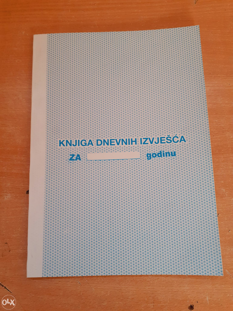 KNJIGA DNEVNIH IZVJEŠTAJA A4 - Ostalo - OLX.ba
