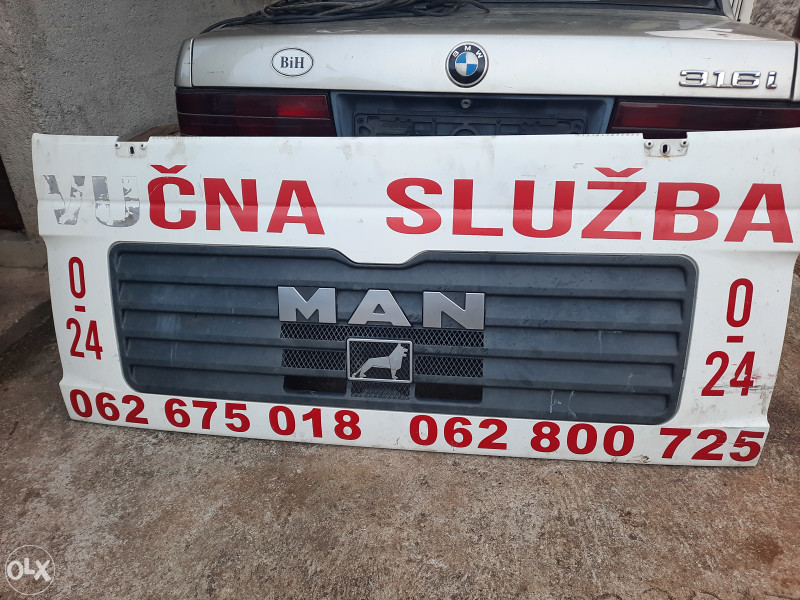 Man tgl dijelovi maska,hauba - Limarija i plastika - OLX.ba