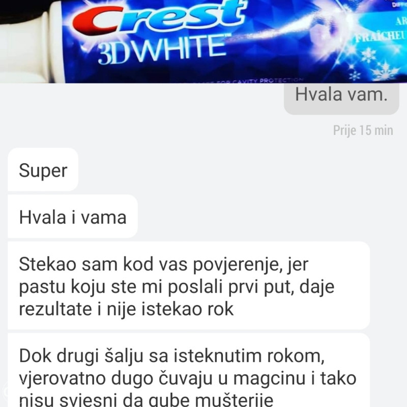 CREST 3D White Lux trakice, Crest 3D White pasteORGINAL - Izbjeljivanje ...