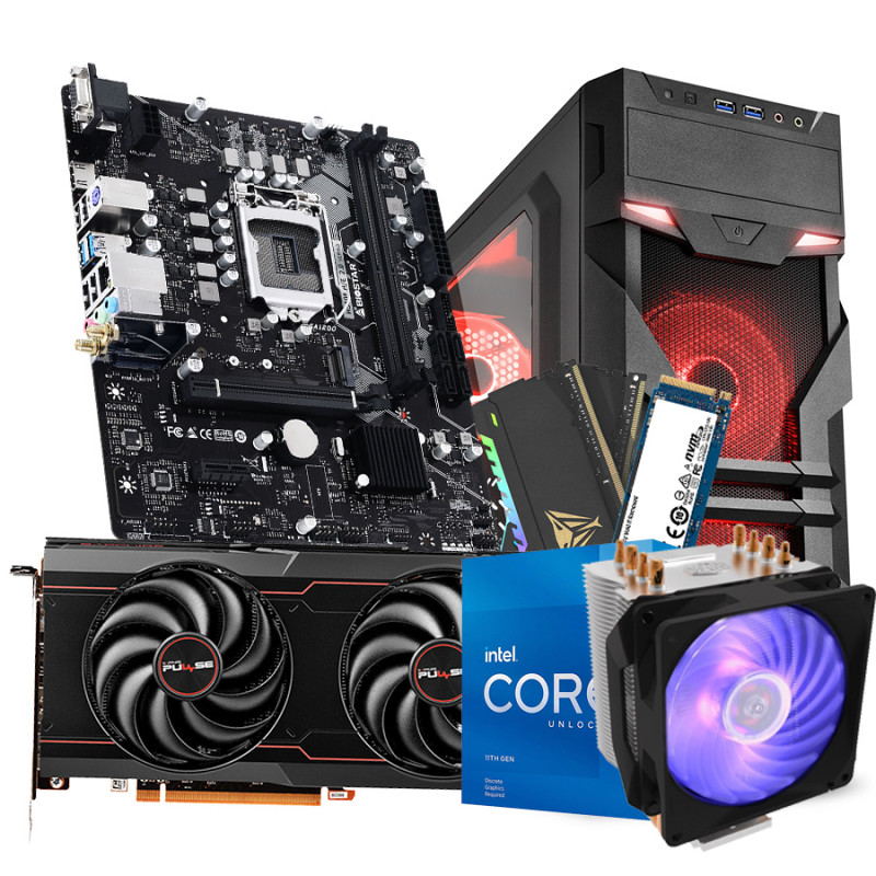 GNC GAMER SLAYER i5-11600K MB H510, RX6600 XT - Desktop Računari - OLX.ba