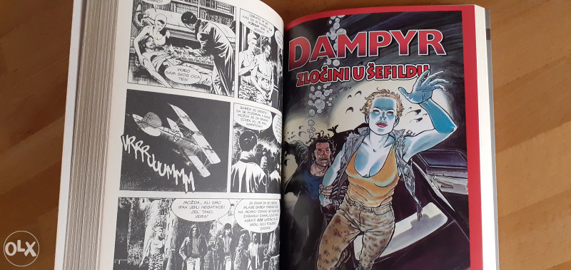 Dampyr Biblioteka Knjiga 2 odlično očuvana - Stripovi - OLX.ba