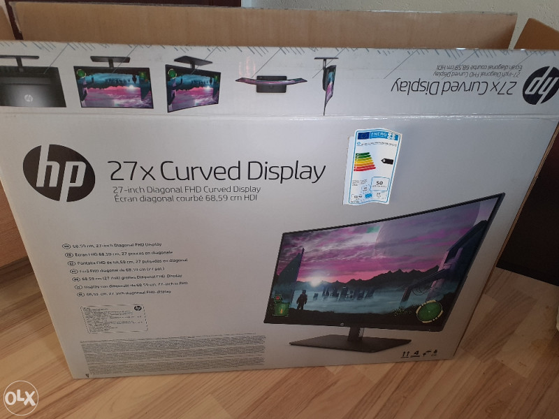 Gaming monitor HP 144Hz 27" inca (zakrivljeni) 1ms - Monitori - OLX.ba