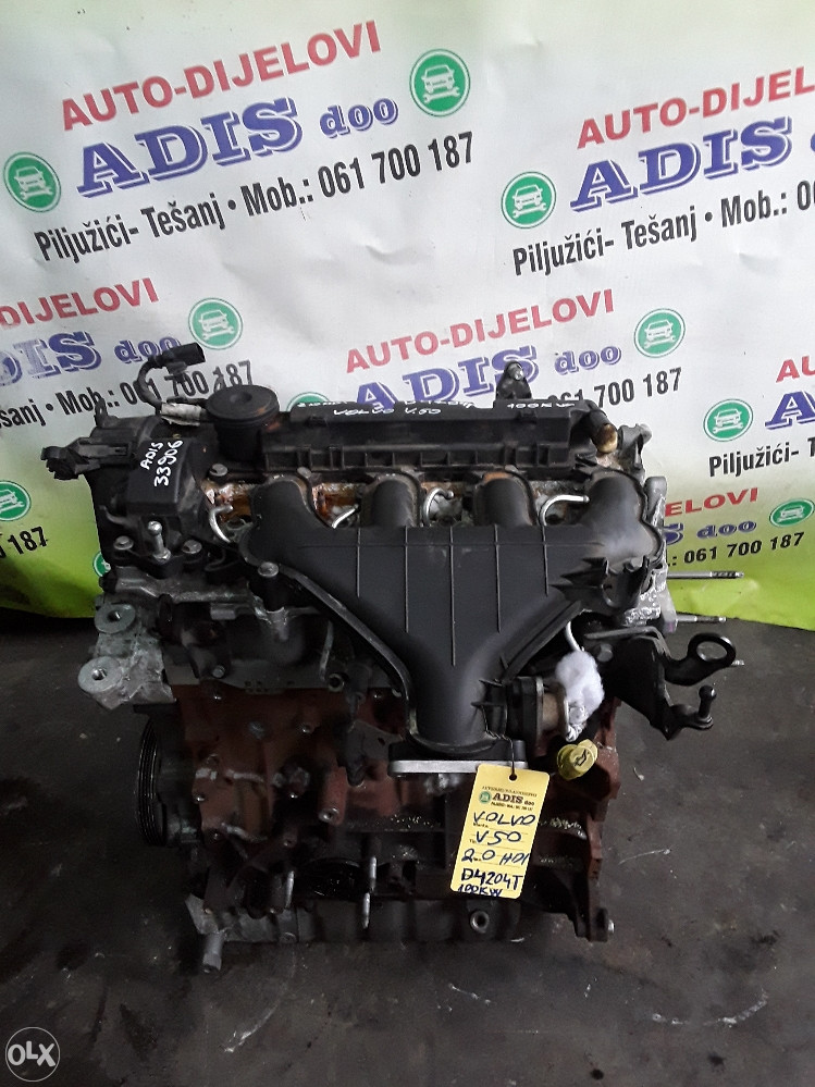 Motor Volvo V50 2.0 HDI D4204T 100KW ADIS 33906 - Motori - OLX.ba