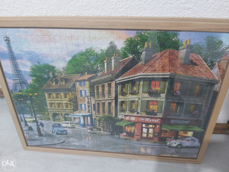 Slika uramljena-puzzle - Ostalo - OLX.ba