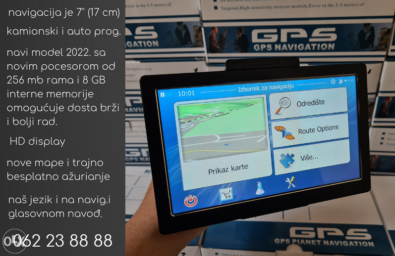 Navigacija iGO primo 7 inch bluetooth model 2022 - Navigacija/GPS - OLX.ba
